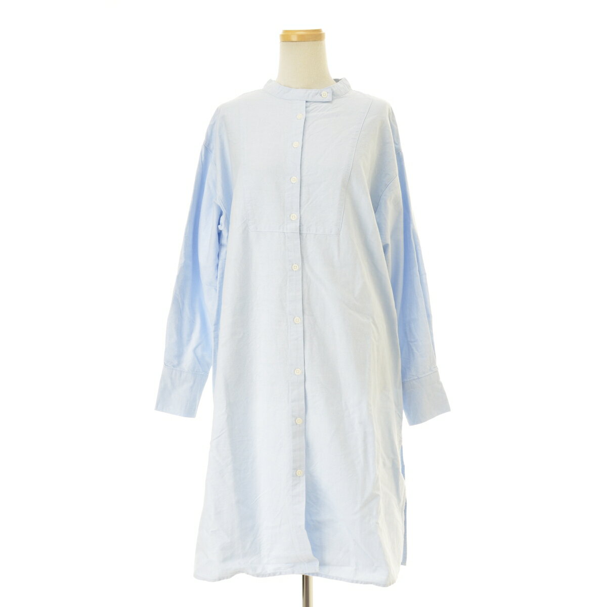 #lecolis#X33#X34#X35#X36#X37#Y60#Y61#Y62#Y63#Y64#le colis#ブルー系#オックスフォード#コンディションC##レディース#ワンピース#ワンピース・ドレス#秋#BRANDle colis ...