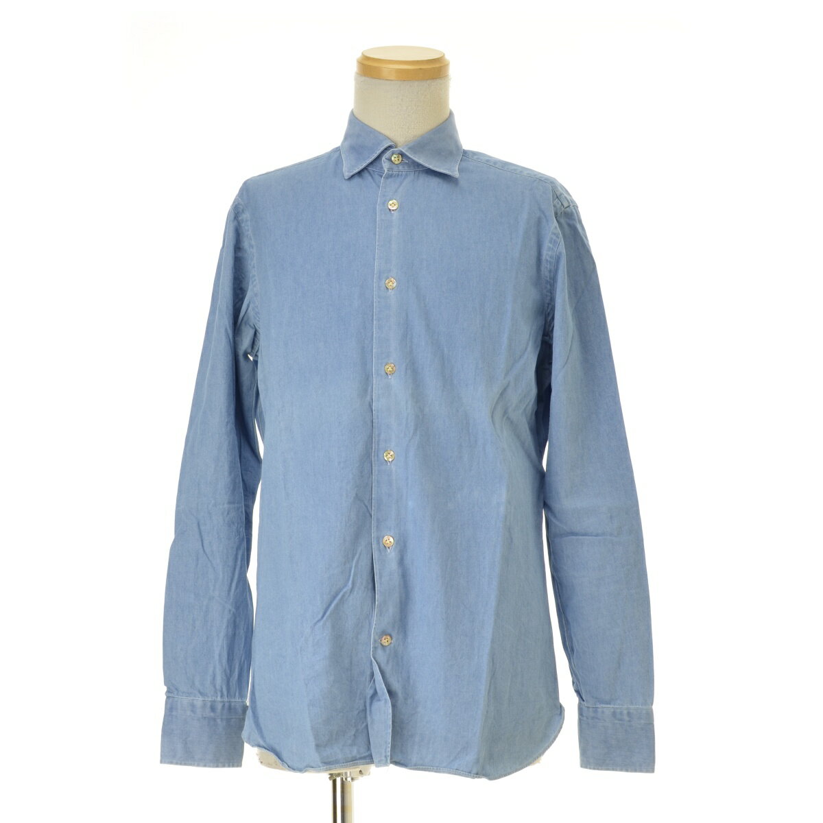 #BORRIELLO#X30#X31#X32#X33#X34#Y48#Y49#Y4a#Y4b#Y4c#S28#S29#S2a#S2b#S2c#BORRIELLO#ブルー系#デニム#シャンブレー#表記サイズ：15/38#コンディションD##メ...