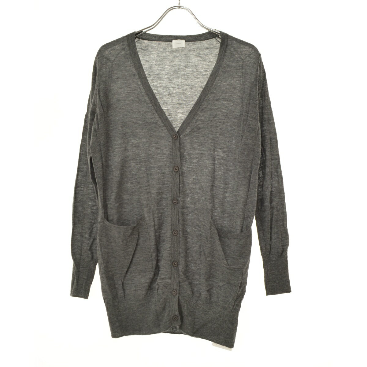 #C.T.plage#X2d#X2e#X2f#X30#X31#Y45#Y46#Y47#Y48#Y49#S1f#S20#S21#S22#S23#C.T.plage#グレー系#ウール#ロング#表記サイズ：38#コンディションC##レディース#ニ...