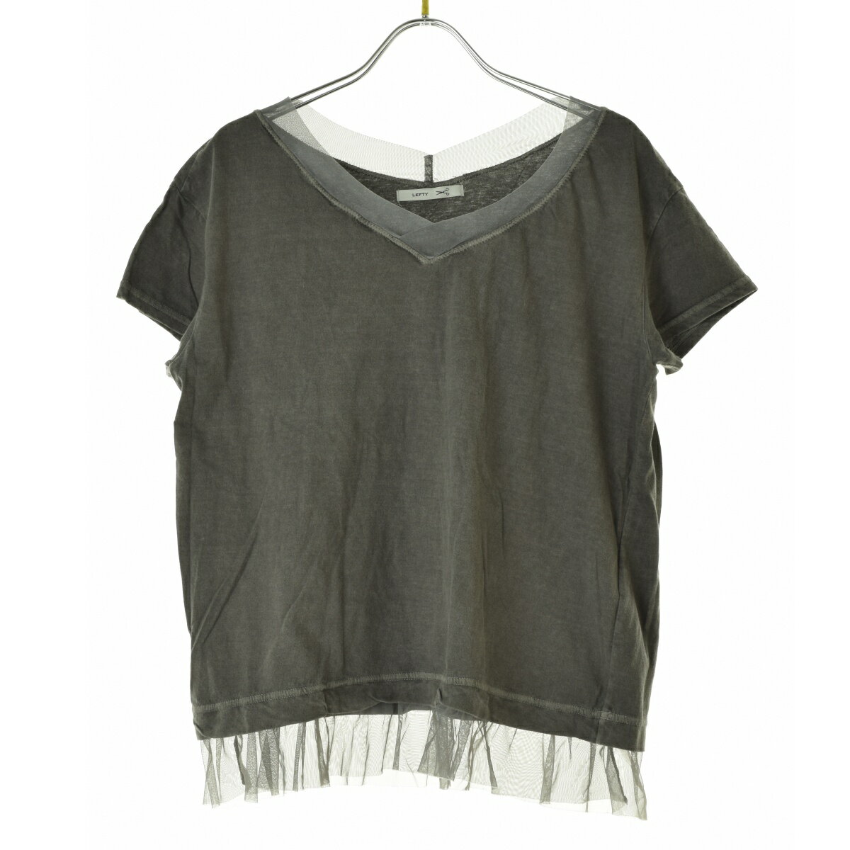 #12LEFTY#X30#X31#X32#X33#X34#Y3b#Y3c#Y3d#Y3e#Y3f#S2b#S2c#S2d#S2e#S2f#12 LEFTY#グレー系#表記サイズ：0#コンディションC##レディース#Tシャツ・カットソー#カッ...