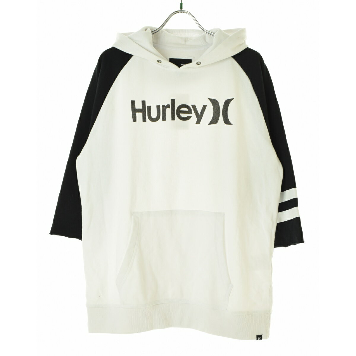 #HURLEY#X39#X3a#X3b#X3c#X3d#Y45#Y46#Y47#Y48#Y49#HURLEY#ホワイト系#ブラック系#ロゴ#プルオーバー#表記サイズ：L#コンディションD##メンズ#パーカー・スウェット#パーカー#春#BRA...
