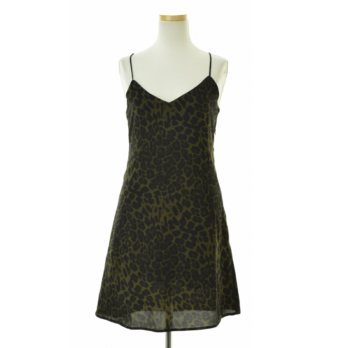 #FOLLOWIN#X25#X26#X27#X28#X29#Y3d#Y3e#Y3f#Y40#Y41#FOLLOWIN#オリーブ（カーキ）系#ブラウン系#アニマル#ミニ#表記サイズ：FREE#コンディションC##レディース#ワンピース#チュニ...