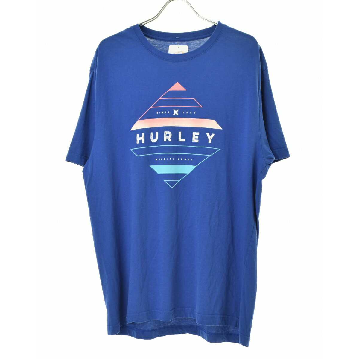 #HURLEY#X37#X38#X39#X3a#X3b#Y50#Y51#Y52#Y53#Y54#S30#S31#S32#S33#S34#HURLEY#ブルー系#ロゴ#プリント#表記サイズ：L#コンディションD##メンズ#Tシャツ・カットソー...