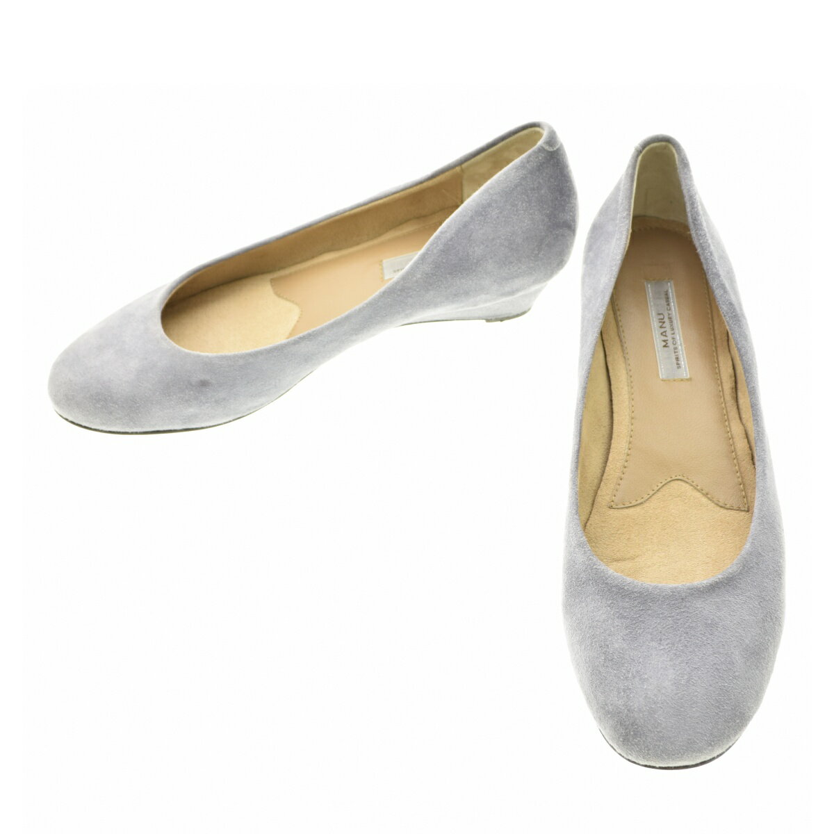 #MODEETJACOMO#X6#X7#X8#X9#Xa#H2#H3#H4#Z17#Z18#Z19#MODE ET JACOMO#グレー系#サイズ約24.5cm#表記サイズ：24.5#コンディションC##レディース#シューズ#パンプス#AL...