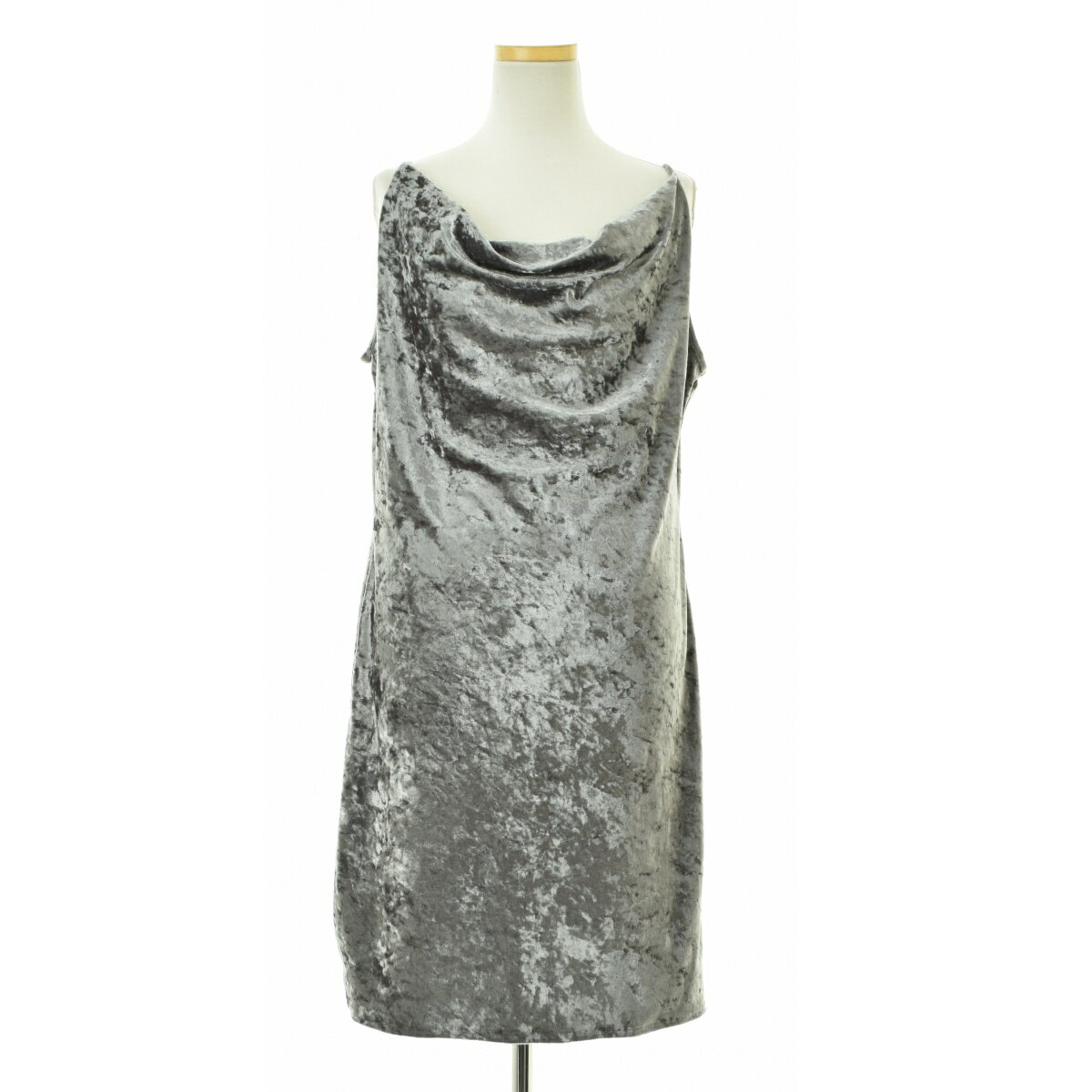 #AnnaMorelle#X2f#X30#X31#X32#X33#Y58#Y59#Y5a#Y5b#Y5c#Anna Morelle#グレー系#ベロア#コンディションD##レディース#ワンピース#ワンピース・ドレス#夏#BRANDAnna M...