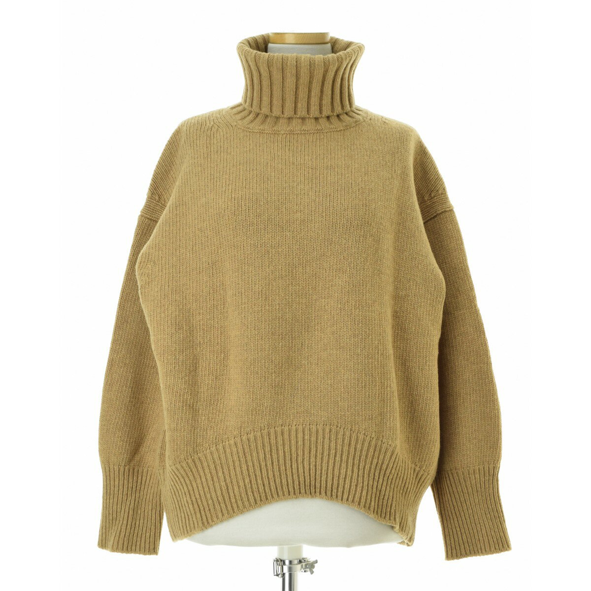 #Squady#X38#X39#X3a#X3b#X3c#Y38#Y39#Y3a#Y3b#Y3c#S33#S34#S35#S36#S37#Squady#ブラウン系#ウール#タートルネック#ニット#表記サイズ：2#コンディションC##レディース...