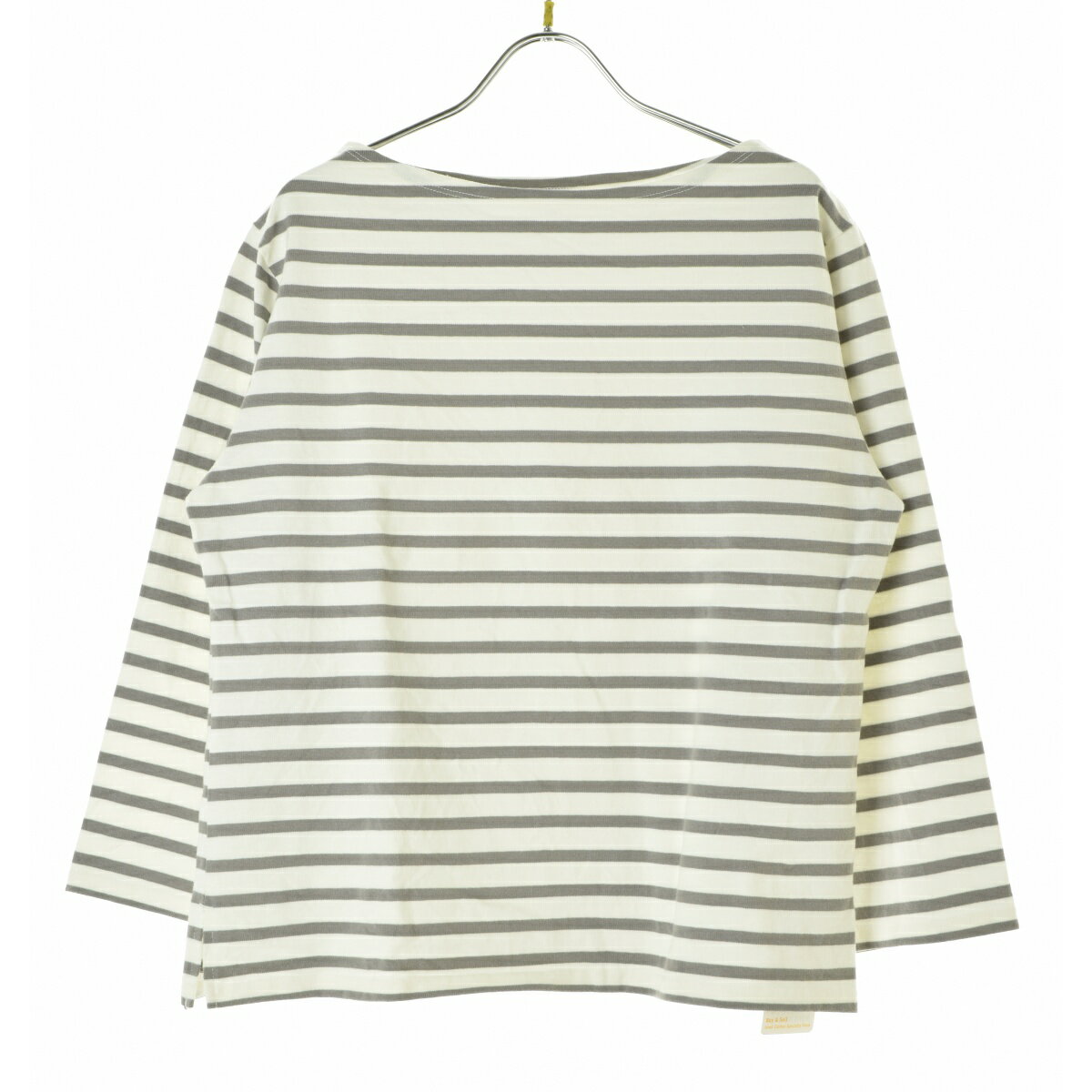 #Zootie#X31#X32#X33#X34#X35#Y37#Y38#Y39#Y3a#Y3b#S28#S29#S2a#S2b#S2c#Zootie#ホワイト系#グレー系#ボーダー#ボートネック#表記サイズ：LL#コンディションC##レディ...