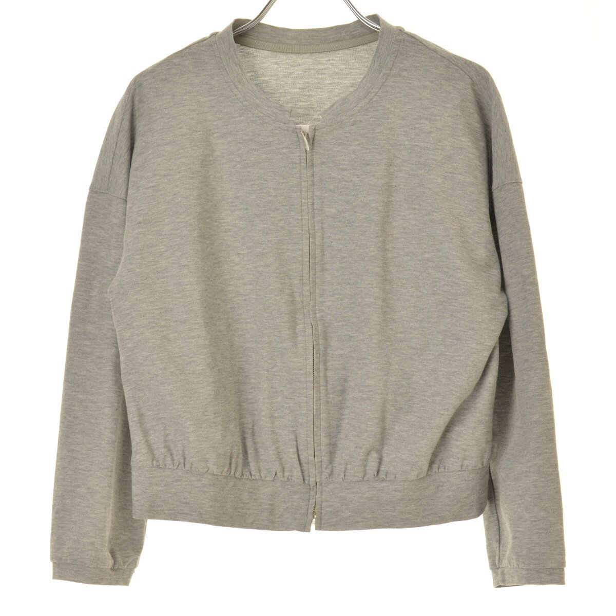 #M-station#X2e#X2f#X30#X31#X32#Y2f#Y30#Y31#Y32#Y33#M-station#グレー系#ジップアップ#表記サイズ：FREE#コンディションC##レディース#ジャケット#その他#春#BRANDM-s...