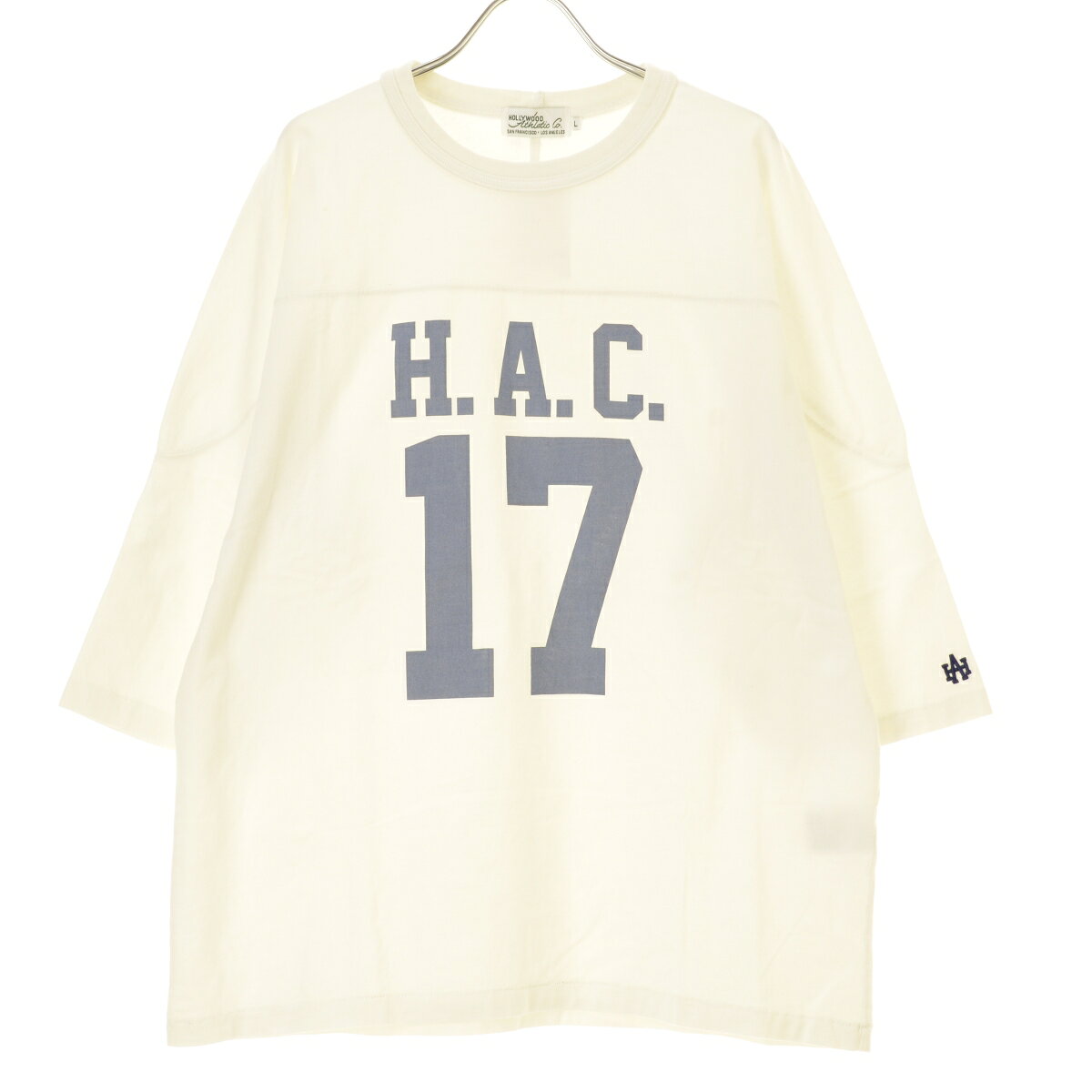#HOLLYWOODATHLETICCO#X36#X37#X38#X39#X3a#Y48#Y49#Y4a#Y4b#Y4c#HOLLYWOOD ATHLETIC CO#ホワイト系#表記サイズ：L#コンディションD##メンズ#Tシャツ・カットソ...