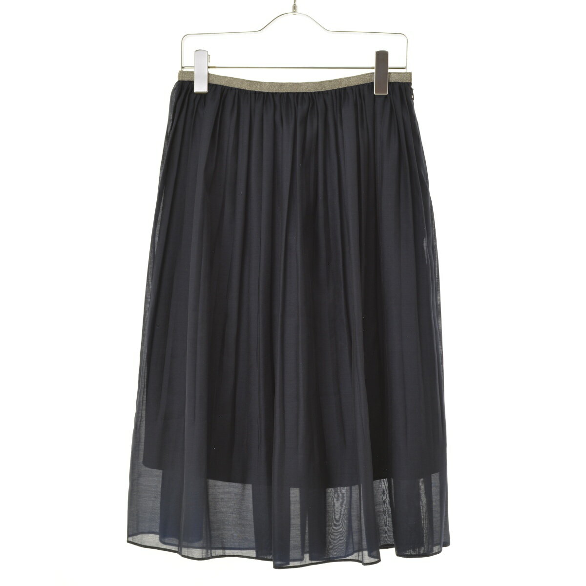 #UNTITLED#L42#L43#L44#L45#L46#UNTITLED#ブルー系#シルバー系#フレア#ロング#ウエスト約68cm～71cm#表記サイズ：2#コンディションC##レディース#スカート#ALL#BRANDUNTITLED ...