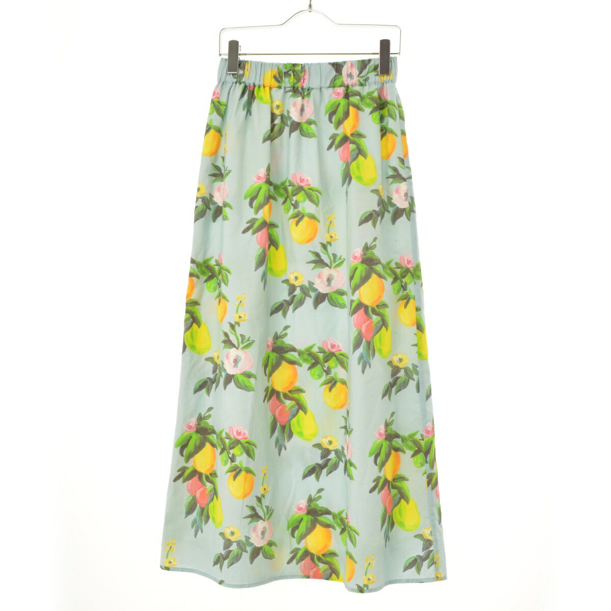 #witness#Y5c#Y5d#Y5e#Y5f#Y60#L3c#L3d#L3e#L3f#L40#witness#ブルー系#プリント#ロング#ウエスト約60cm～63cm#コンディションD##レディース#スカート#ALL#BRANDwitn...