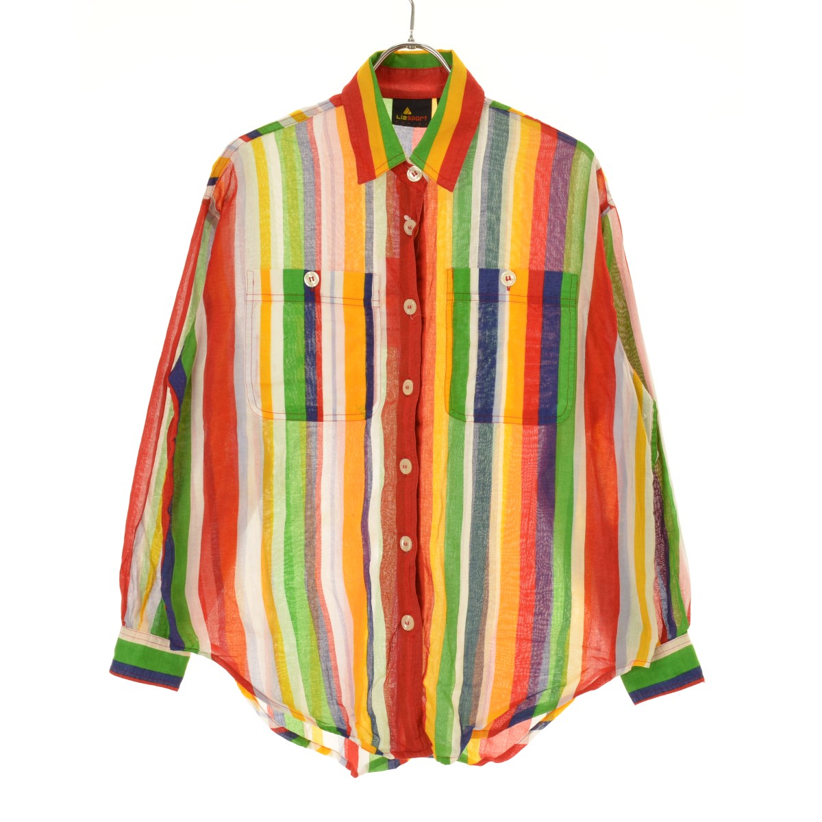 #LIZSPORT#X35#X36#X37#X38#X39#Y42#Y43#Y44#Y45#Y46#S2c#S2d#S2e#S2f#S30#LIZ SPORT#ホワイト系#レッド系#イエロー系#ブルー系#ストライプ#表記サイズ：P#コンディ...