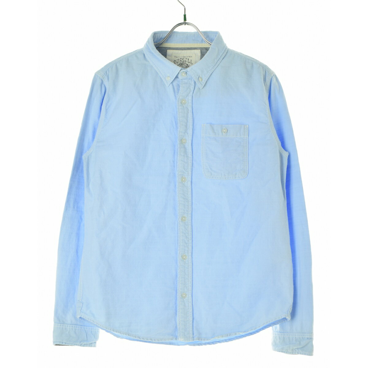 #RUSSELLATHLETIC#X34#X35#X36#X37#X38#Y46#Y47#Y48#Y49#Y4a#S2a#S2b#S2c#S2d#S2e#RUSSELL ATHLETIC#ブルー系#ボタンダウン#表記サイズ：XL#コンディシ...