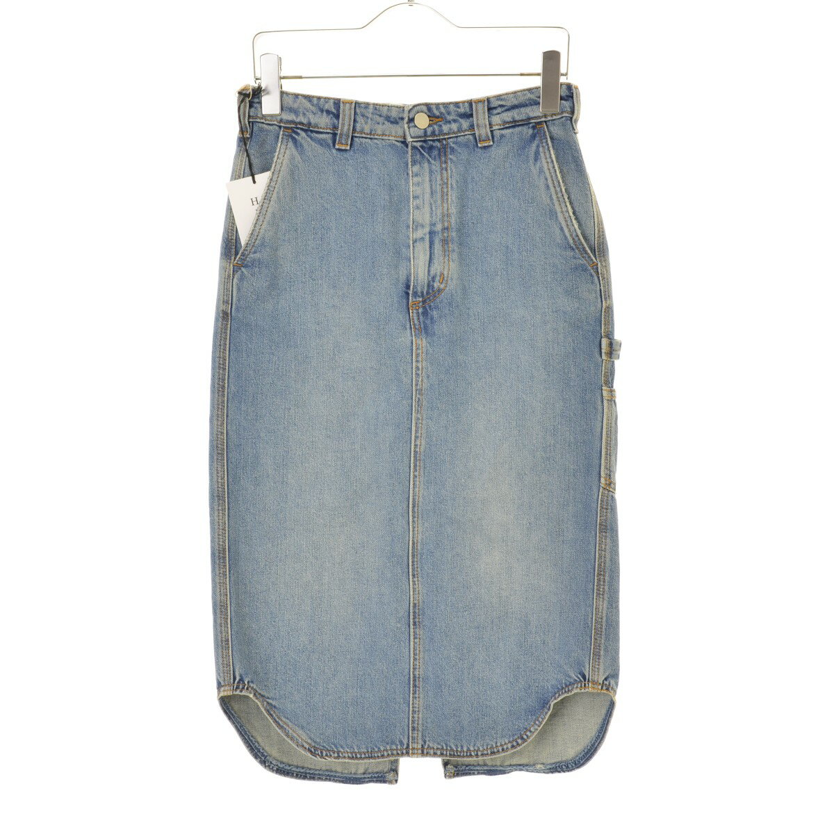#HAIKURE#L42#L43#L44#L45#L46#HAIKURE#ブルー系#ロング#ウエスト約68cm～71cm#表記サイズ：26#コンディションA##レディース#スカート#デニムスカート#ALL#BRANDHAIKURE / ハイ...