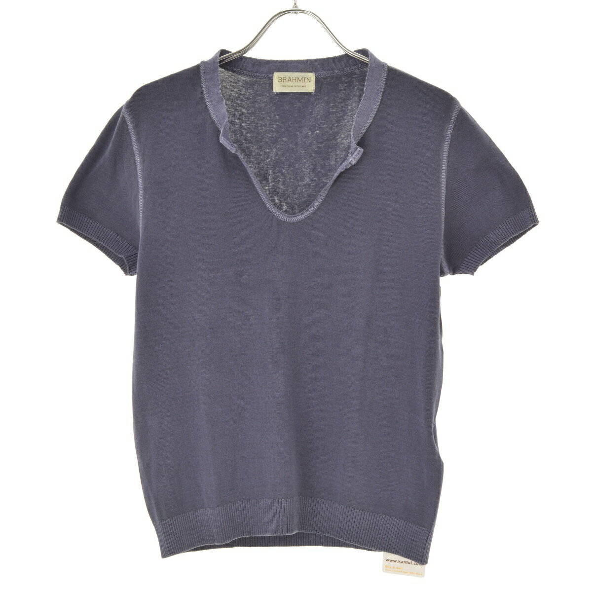 #Brahmin#X26#X27#X28#X29#X2a#Y36#Y37#Y38#Y39#Y3a#S23#S24#S25#S26#S27#Brahmin#ブルー系#コットン#表記サイズ：40#コンディションC##レディース#ニット#ニット・...