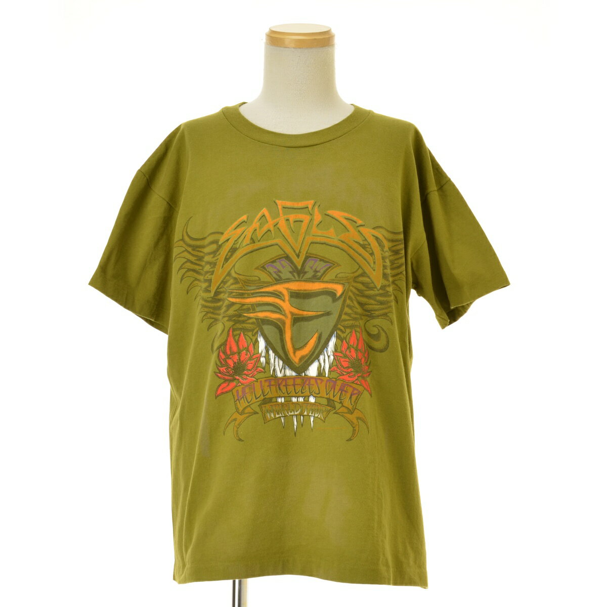 #古着#X35#X36#X37#X38#X39#Y47#Y48#Y49#Y4a#Y4b#S34#S35#S36#S37#S38#古着#オリーブ（カーキ）系#表記サイズ：L#コンディションD##メンズ#Tシャツ・カットソー#Tシャツ#ALL#...