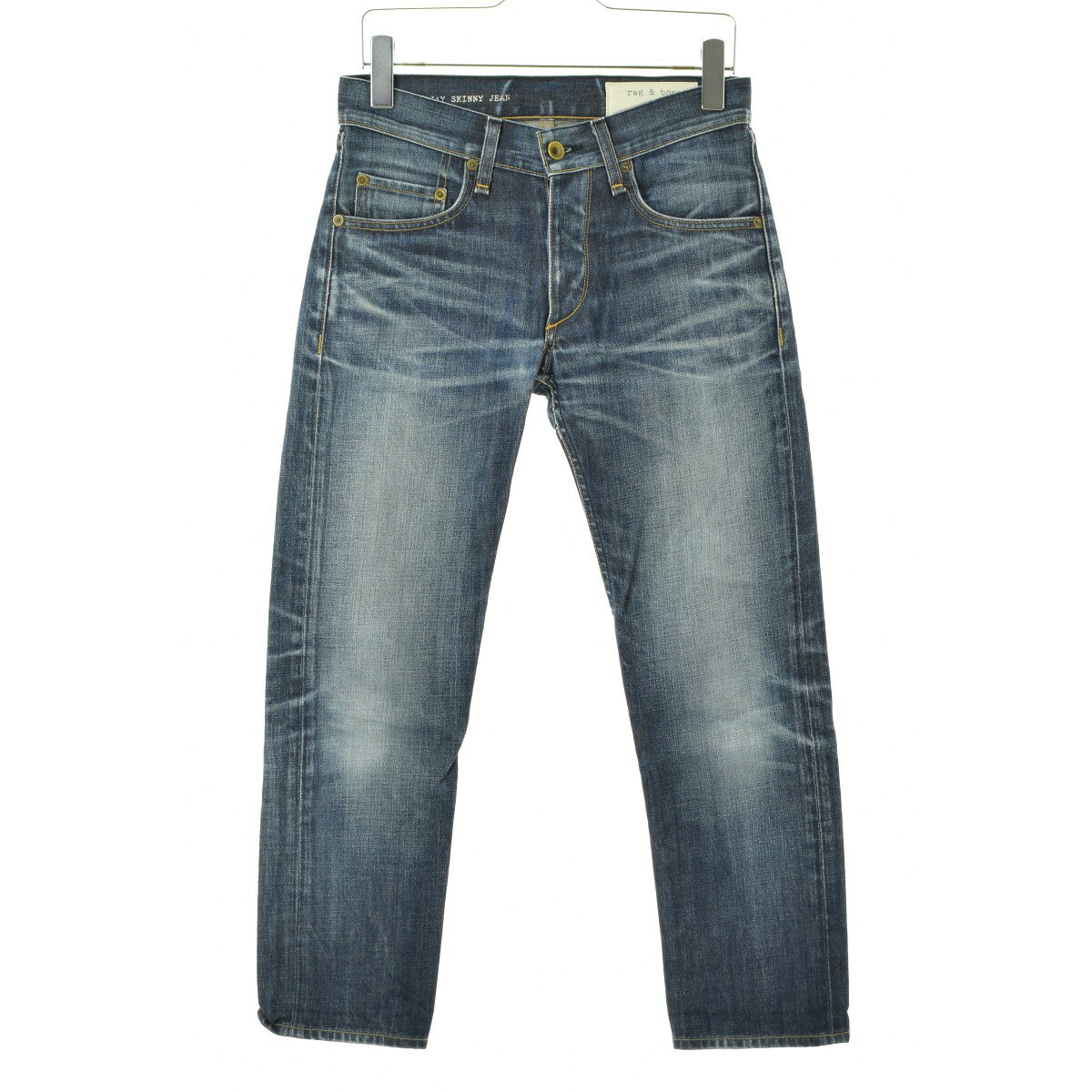 #rag&bone#Y3d#Y3e#Y3f#Y40#Y41#L42#L43#L44#L45#L46#rag&bone#ブルー系#スキニー#ウエスト約68cm～71cm#表記サイズ：29#コンディションD##レディース#パンツ#デニム#ALL...