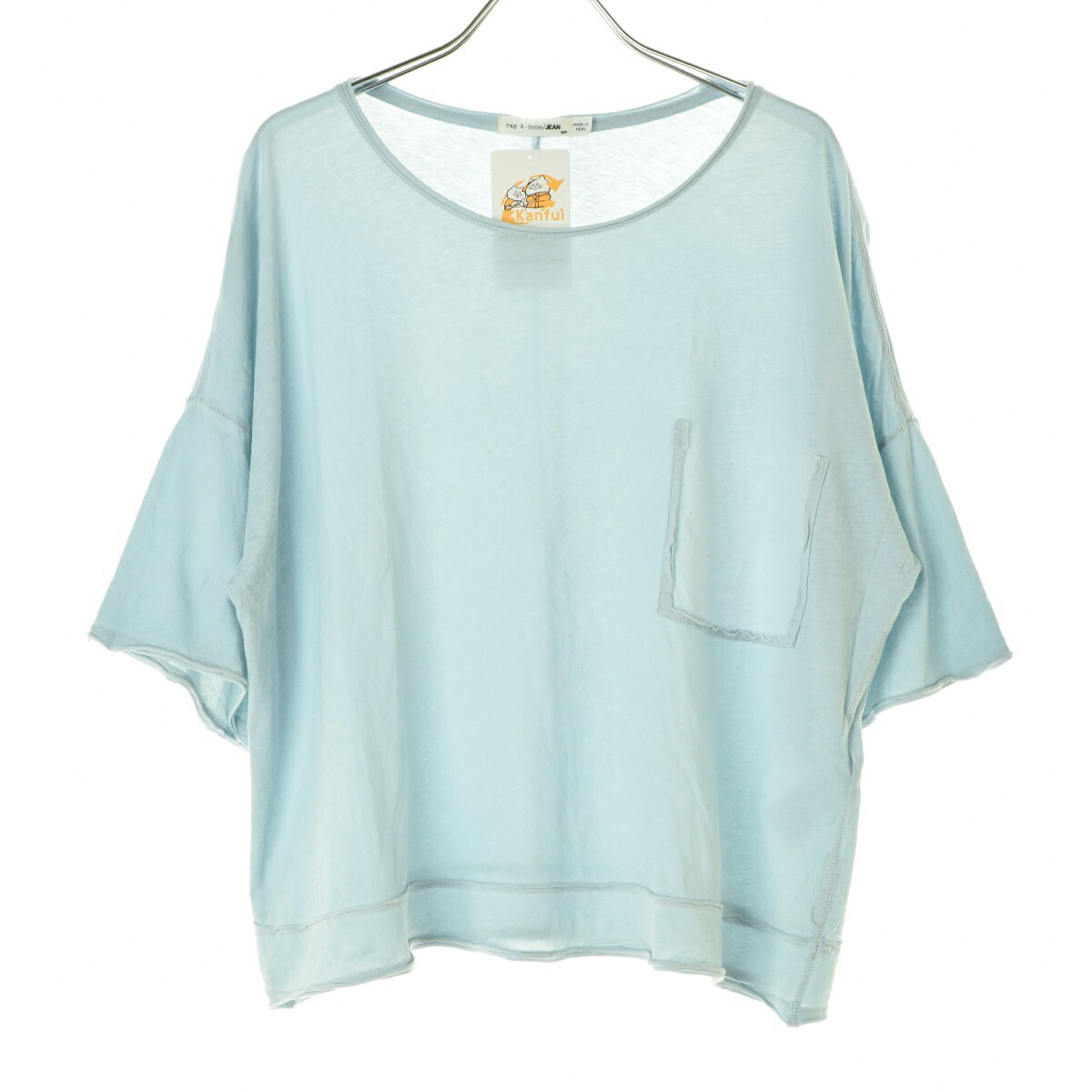 #rag&bone#X39#X3a#X3b#X3c#X3d#Y37#Y38#Y39#Y3a#Y3b#rag&bone#ブルー系#表記サイズ：S#コンディションD##レディース#Tシャツ・カットソー#Tシャツ#ALL#BRANDrag&bon...