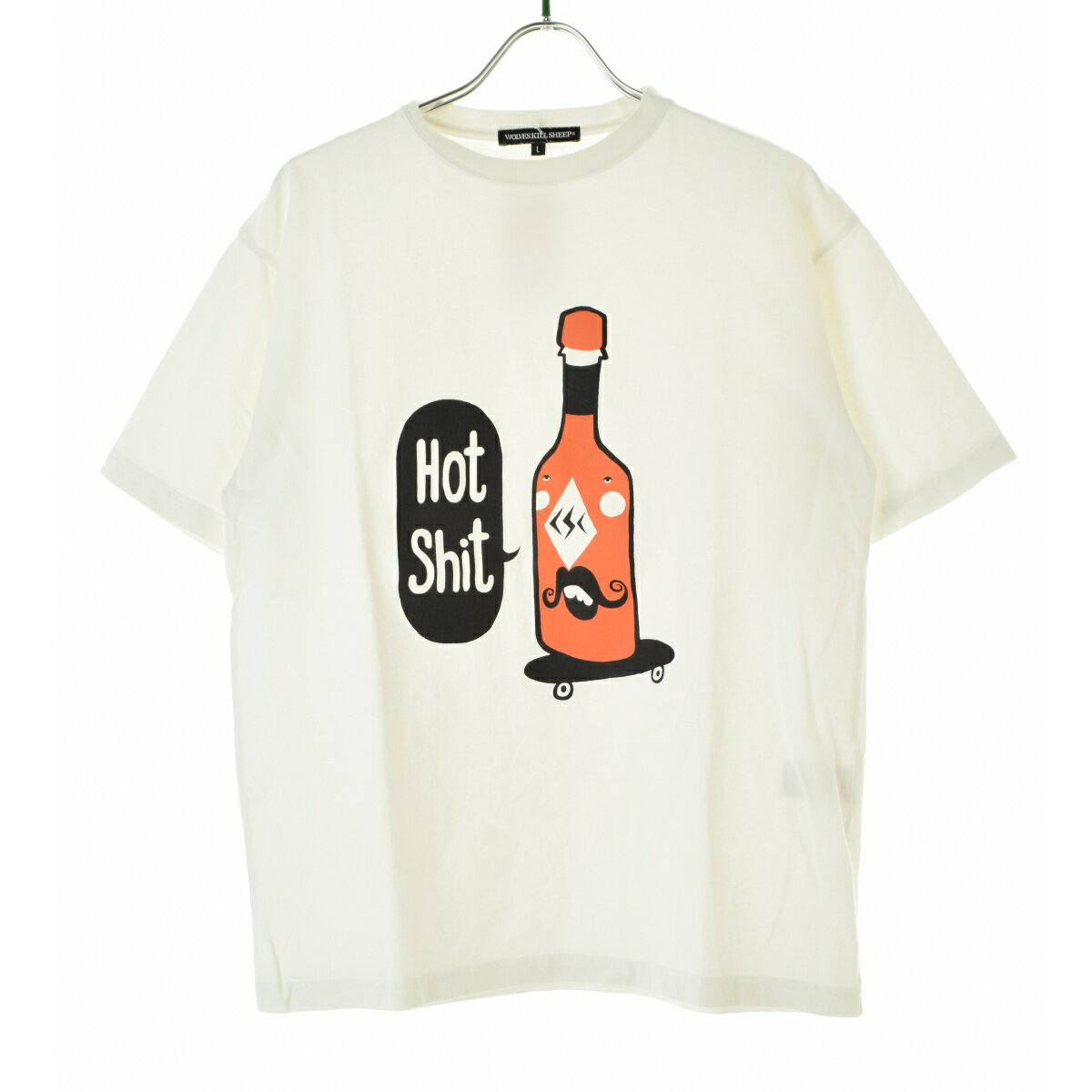 #WOLVESKILLSHEEP#X34#X35#X36#X37#X38#Y44#Y45#Y46#Y47#Y48#S31#S32#S33#S34#S35#WOLVESKILL SHEEP#ホワイト系#表記サイズ：L#コンディションD##メン...