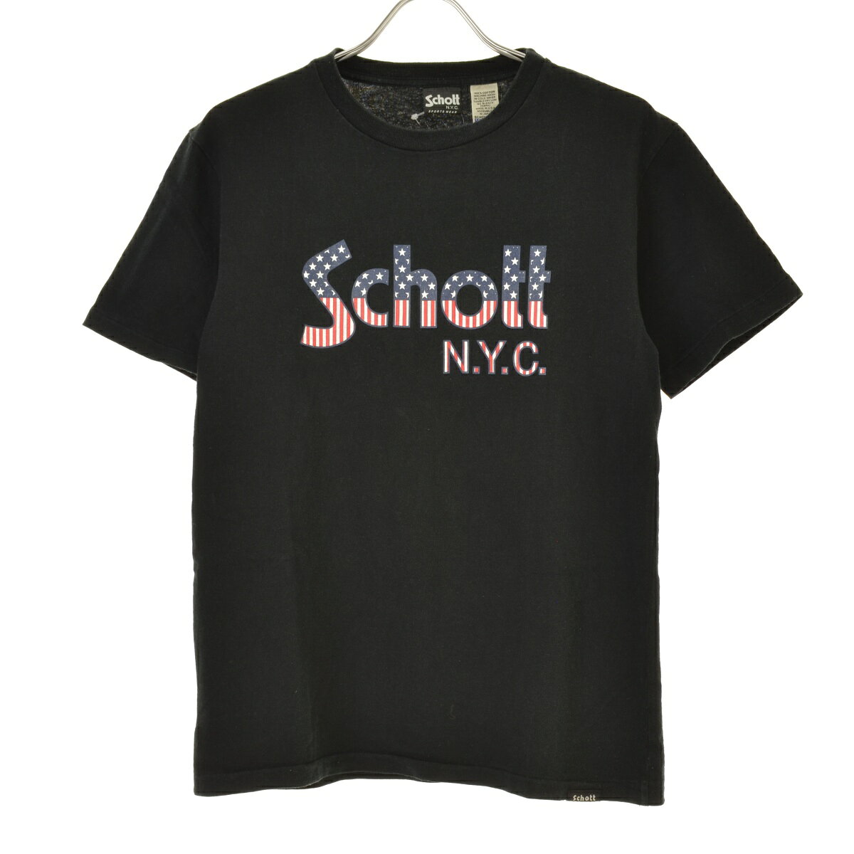 #Schott#X2e#X2f#X30#X31#X32#Y42#Y43#Y44#Y45#Y46#S2a#S2b#S2c#S2d#S2e#Schott#ブラック系#表記サイズ：M#コンディションD##メンズ#Tシャツ・カットソー#Tシャツ#A...