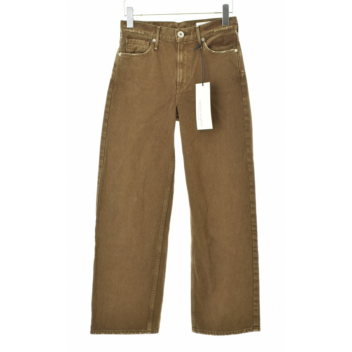 #upperhights#Y47#Y48#Y49#Y4a#Y4b#L42#L43#L44#L45#L46#upper hights#ブラウン系#ウエスト約68cm～71cm#表記サイズ：22#コンディションA##レディース#パンツ#その他#...