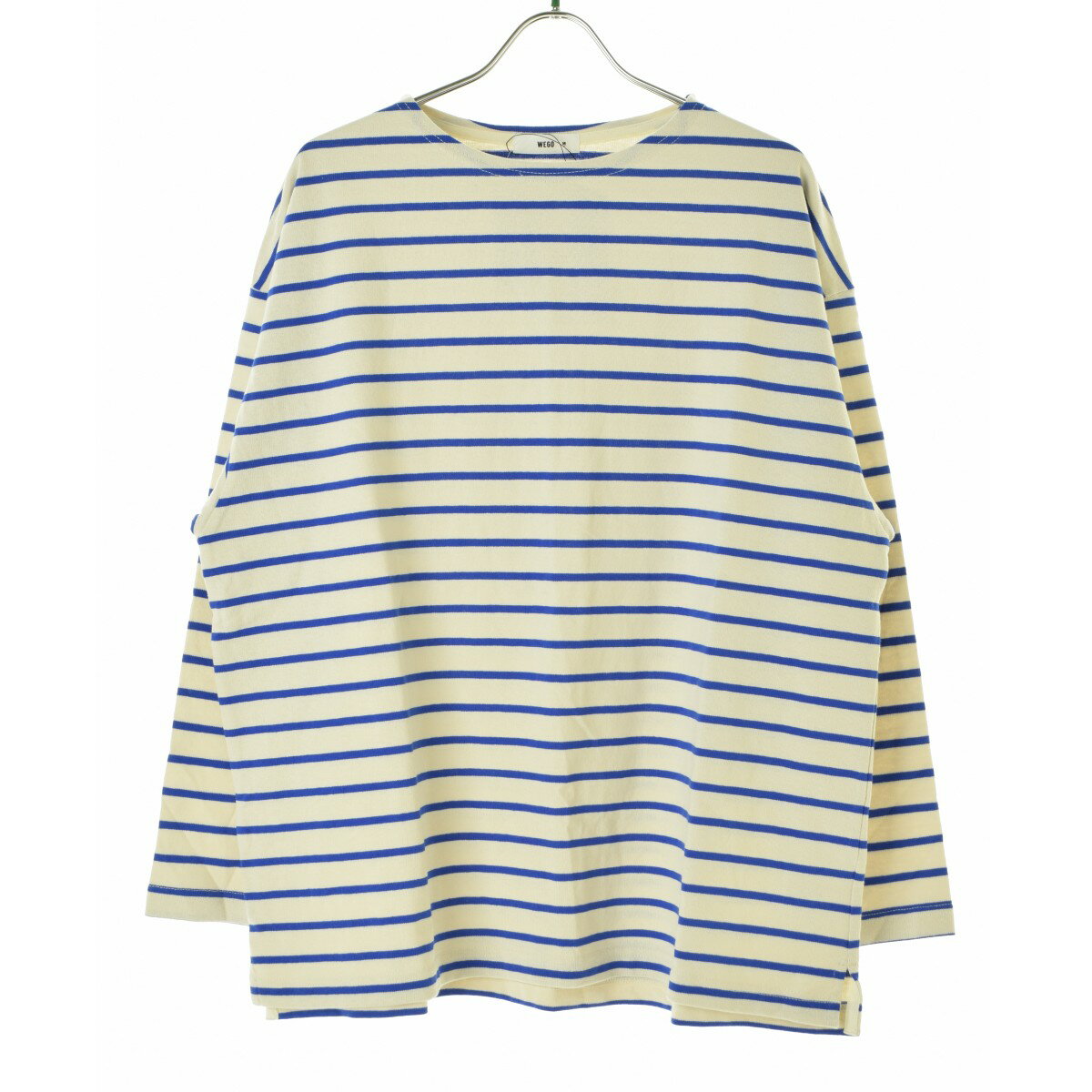 #WEGO#X3d#X3e#X3f#X40#X41#Y47#Y48#Y49#Y4a#Y4b#S3b#S3c#S3d#S3e#S3f#WEGO#ホワイト系#ブルー系#ボーダー#表記サイズ：M#コンディションA##メンズ#Tシャツ・カットソー#...