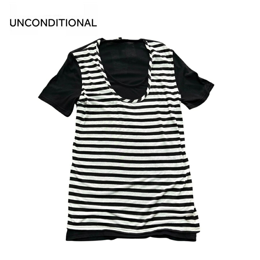 　★★★サイズ★★★＊平置きでの採寸（実寸）です。多少の誤差は予めご了承下さい。　　 着丈(cm) 身幅 (cm) 肩幅 (cm) 袖丈 (cm) S 74 42 39 23 　★★★商品説明★★★ ＊■生産国：イギリス ■品番：UNCON...