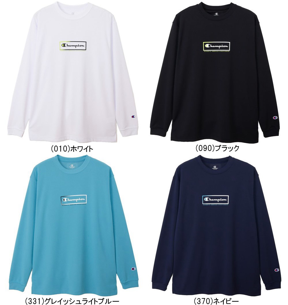 ※店頭在庫品 ■メーカー チャンピオン（CHAMPION） ■品番 C3-CB426 ■品名 バスケット ロングスリーブ Tシャツ 長袖 ■カラー (010)ホワイト (090)ブラック (331)グレイッシュライトブルー (370)ネイビ...