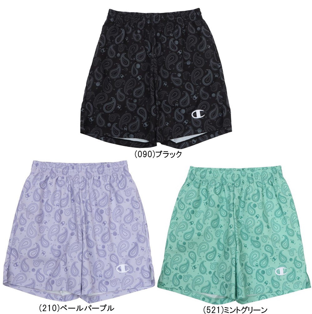 ※店頭在庫品 ■メーカー チャンピオン（CHAMPION） ■品番 CW-EB531 ■品名 バスケット レディース ショーツ バスパン ウィメンズ 女性 女子用 ■カラー (090)ブラック (210)ペールパープル (521)ミントグリ...