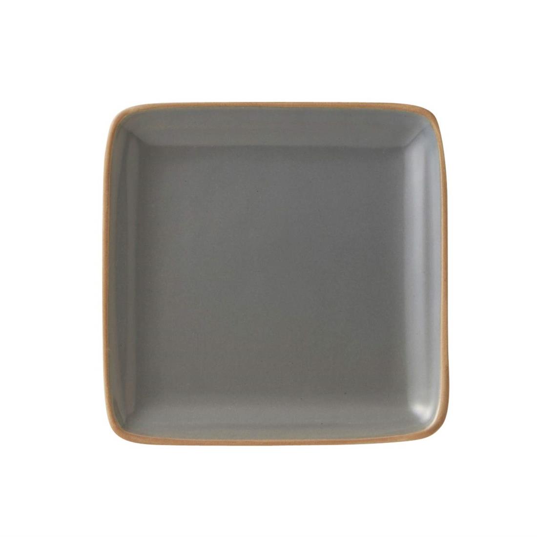 スタイル：単品◆商品名：TAMAKI エッジライン スクエアプレートM グレー13.8×13.8×高さ1.5cm 電子レンジ・食洗機対応 T-918678商品サイズ: 13.8×13.8×1.5cm素材:陶器原産国:中国備考:食器洗浄機対応...