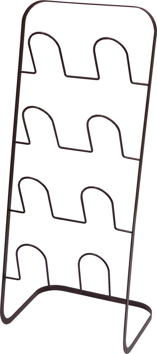 スタイル：シンプル◆商品名：東洋ケース スリッパラック framo(フレーモ) 4足 幅25×高さ61cm ブラウン SR-BR本体サイズ:幅25×奥行19×高さ61cm0.6材質:スチール(粉体塗装)原産国:中国●4足収納可能なスリッパラ...