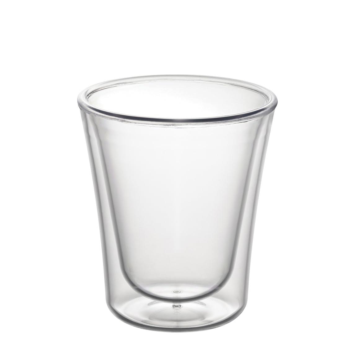 スタイル：コンテンポラリー◆商品名：曙産業 われない ダブルウォール グラス スリム 200ml TW-3782サイズ (約) :88×88×高さ100mm、本体重量(約):99g素材・材質:飽和ポリエステル樹脂(耐熱90度/耐冷温度-20...