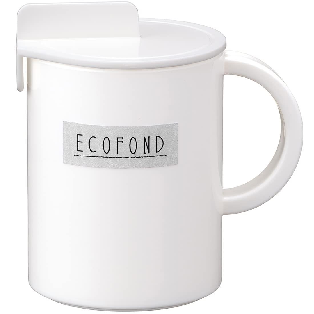 カラー：ホワイト◆商品名：岩崎工業 抗菌 ふた付き マグカップ レンジカップ ホワイト C-433 FW●サイズ：約75×105×102mm●容量：250ml●重量：93g●材質：本体・フタ/ポリプロピレン●電子レンジの使用：可●食洗機の使...