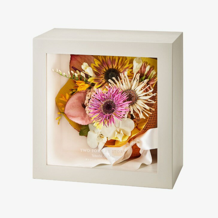 商品情報ご注文の流れ1．お好みの額を選んでご注文　↓2．思い出の花を送るお花のサイズより余裕のある箱をご用意いただき、以下の住所にお送りください。(ダンボールで問題ございません)-送り先-〒108-0023東京都港区芝浦4-16-23　AQ...