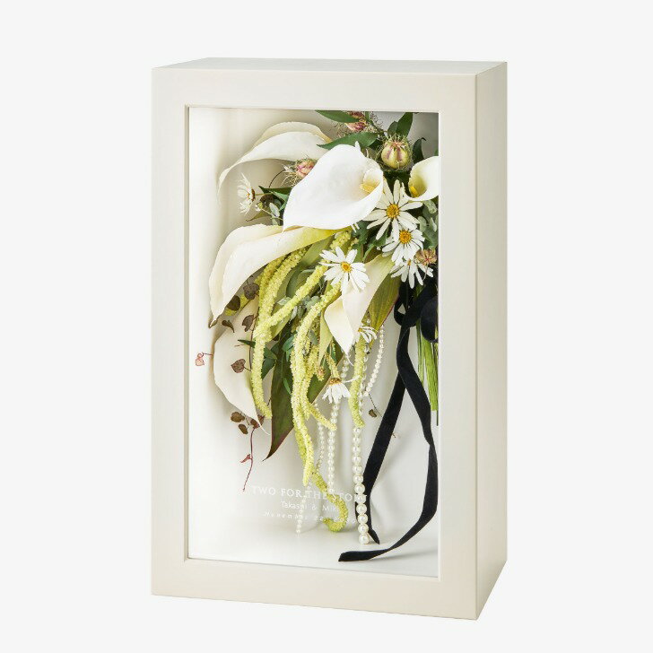 商品情報ご注文の流れ1．お好みの額を選んでご注文　↓2．思い出の花を送るお花のサイズより余裕のある箱をご用意いただき、以下の住所にお送りください。(ダンボールで問題ございません)-送り先-〒108-0023東京都港区芝浦4-16-23　AQ...