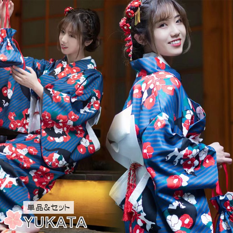 商品紹介 セット内容：浴衣 作り帯（※他は商品に含まれません） ●カラー：写真※ご参考程度 適用 花火大会 納涼祭り 盆踊り お祭り 縁日 部屋着 日本舞踊 演劇 稽古着など 素材 ポリエステル・その他 ご注意 【注意事項】 ★手洗いもしく...