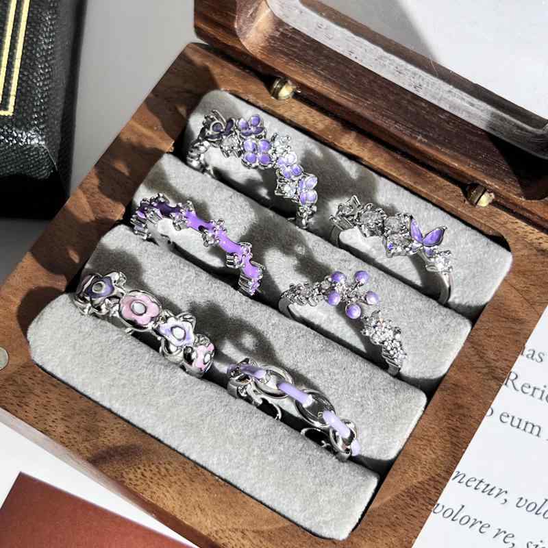 ・カテゴリ: リング・主な素材: 銅・形状: 幾何型・加工技法: 滴油・対象: 女性・スタイル: 甜酷風、個性風潮・流行要素: 花?・カテゴリ: リング・主な素材: 銅・形状: 幾何型・加工技法: 滴油・対象: 女性・スタイル: 甜酷風、個...