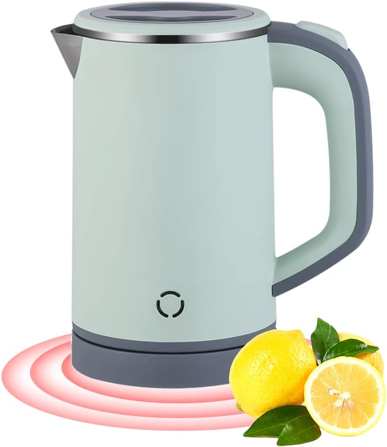 商品説明〔商品名〕電気ケトル おしゃれ ケトル 100℃ 5分だけで沸騰 電気ポット 800ml お湯 湯沸かし 一人暮らし ひとり暮らし やかん 魔法瓶 ステンレス鋼 自動電源OFF・空焚き防止機能 小型 コンパクト 卓上 家庭用 オフィ...