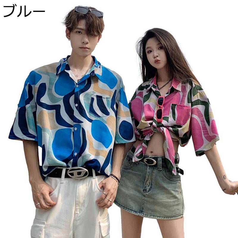 　　　 ◆◇◆人気の秘密◆◇◆ 【プリント柄】夏にピッタリな涼しげなプリント柄は幅広い層のお客様にオススメなシャツです。トレンドの開襟デザインの胸元で、ラフで抜け感のある雰囲気を演出します。 花柄以外にも選べる豊富な柄やカラーバリエーション...