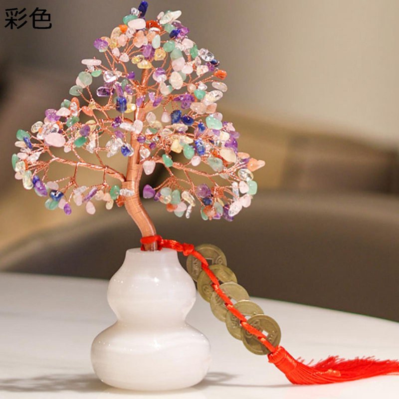 　　　 ◆◇◆人気の秘密◆◇◆ ◎招財樹は、古来から中国で「金の生る木」と言われており、財運を呼び込む風水置物です。 ◎商売運・財運アップ！財を招き富を貯める力があるといわれる招財樹です。 ◎ひょうたんは日常の悪い気を吸い取ってくれる風水の...