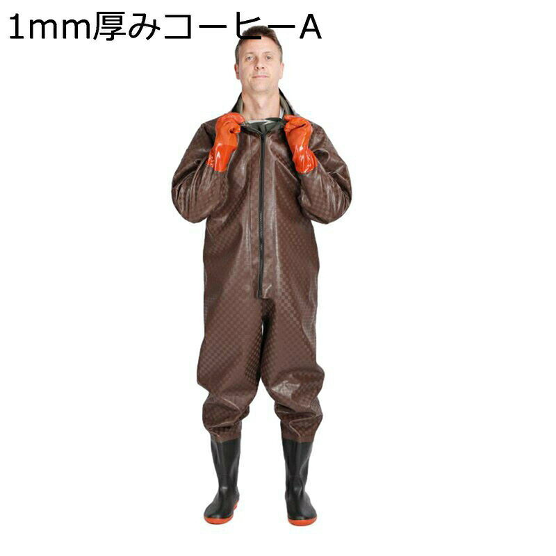 　　　 ◆◇◆人気の秘密◆◇◆ 【PVC素材】かさ張りにくく、柔らかなPVC素材を使用しているので、長靴感覚で気軽に使えてちょっとした作業等に重宝します。 ソールはグリップのいい深溝のラジアル底で、船上でも使え、スパイクとは違って音も少なく...