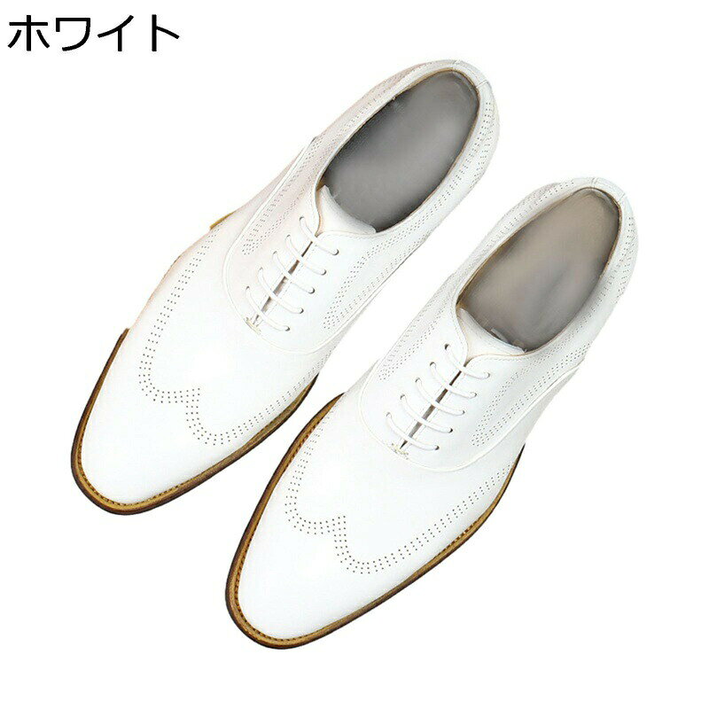 　　　 ◆◇◆人気の秘密◆◇◆ 【レザー】牛革を素材したアッパーは足を優しく包み込み、贅沢な質感であなたを虜にさせるビジネスシューズ。リッチ感のあるソフトレザーを使用した、クラシカルな正統派スタイルに。 【レースアップ】紐の調節でフィット感...