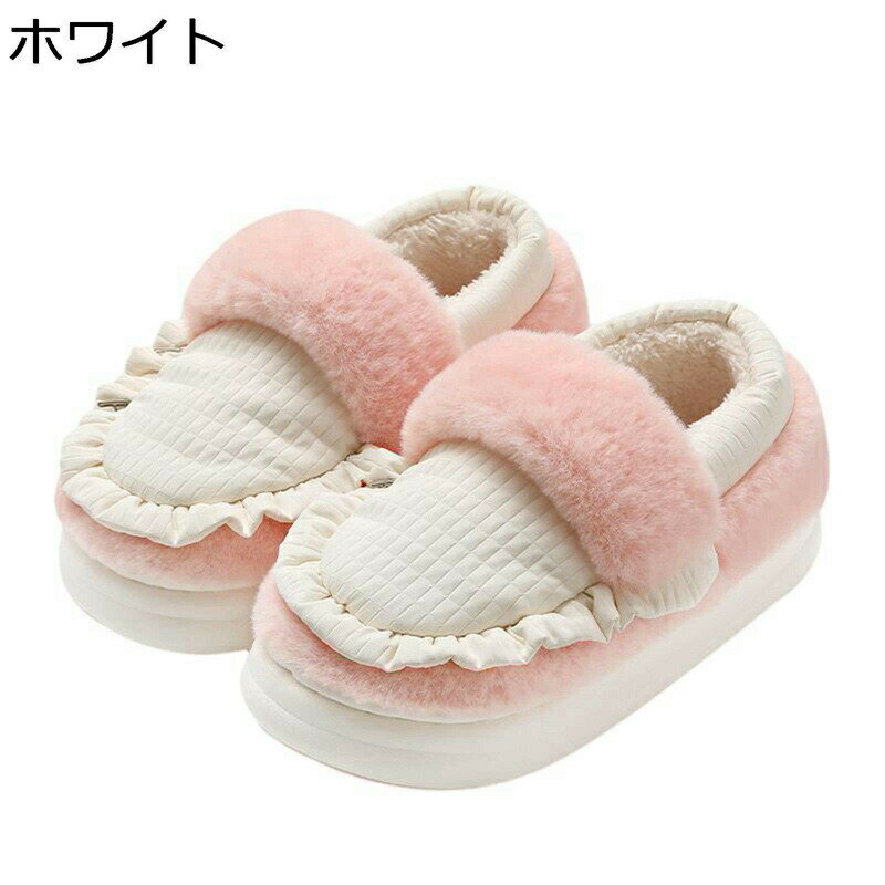 　　　 ◆◇◆人気の秘密◆◇◆ 【冬用スリッパ】柔らかい、暖かい、全体的に足の輪郭と合わせます。寒い冬の日に、寒さ防止、足にあったかさを与えます。 【可愛いスリッパ】可愛いデザインで、ふわふわモコモコの暖かスリッパです。スリッパは贈り物とし...