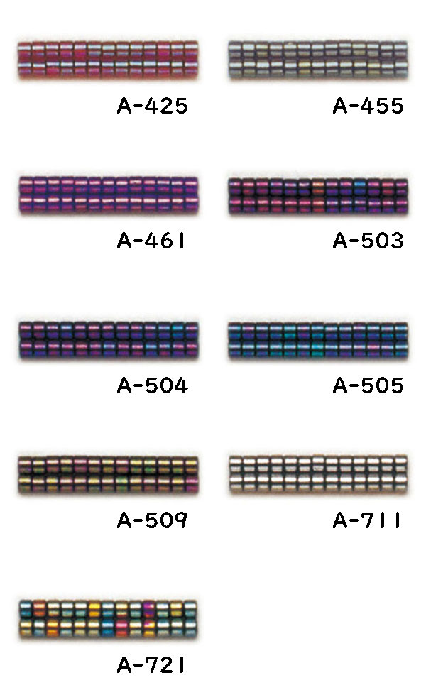 アンティークビーズ　丸小 ビーズ織りやビーズ刺しゅうに適しており、シリンダー形状で穴が大きく軽量化されたビーズです [サイズ]丸小 外径約1.65mm [内容]3g入 ※写真の色・サイズは実物と多少異なる場合があります。 ※メール便（ゆうパ...