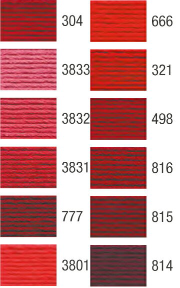 世界中で愛されているDMCの25番糸”Mouline Soecial”は、刺しゅう糸の代名詞になっています。 エジプトの最高級繊維コットン100％で作られるその品質は高く評価されています。 輝くような艶と洗っても色落ちしにくく、光線にたいし...