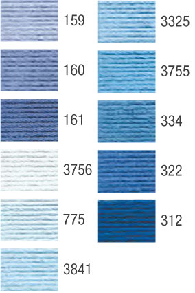 世界中で愛されているDMCの25番糸”Mouline Soecial”は、刺しゅう糸の代名詞になっています。 エジプトの最高級繊維コットン100％で作られるその品質は高く評価されています。 輝くような艶と洗っても色落ちしにくく、光線にたいし...