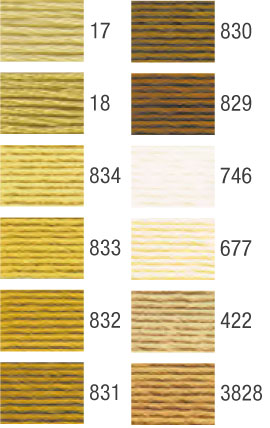 世界中で愛されているDMCの25番糸”Mouline Soecial”は、刺しゅう糸の代名詞になっています。 エジプトの最高級繊維コットン100％で作られるその品質は高く評価されています。 輝くような艶と洗っても色落ちしにくく、光線にたいし...