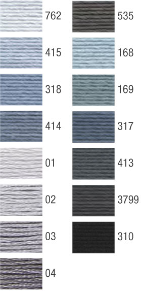 世界中で愛されているDMCの25番糸”Mouline Soecial”は、刺しゅう糸の代名詞になっています。 エジプトの最高級繊維コットン100％で作られるその品質は高く評価されています。 輝くような艶と洗っても色落ちしにくく、光線にたいし...