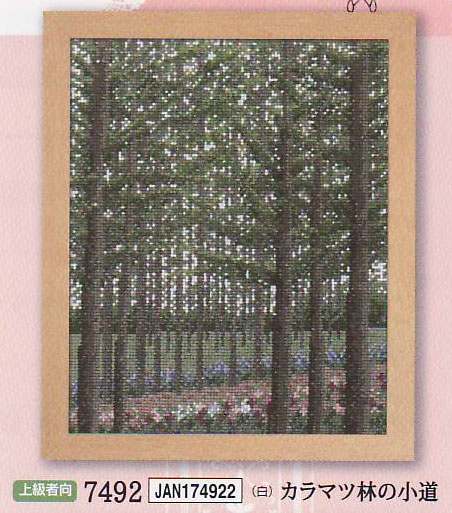 ※こちらの商品は手芸キットです。完成品の販売ではございません※在庫ありの商品でも、店頭の在庫と共有しております為、取り寄せになる場合があります。◎サイズ 　額外径：約35.1cm×41.8cm 　額内径：約29.7cm×36.4cm ◎キッ...