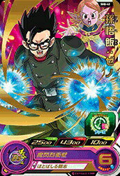 スーパードラゴンボールヒーローズのカードです。データカードダスです。